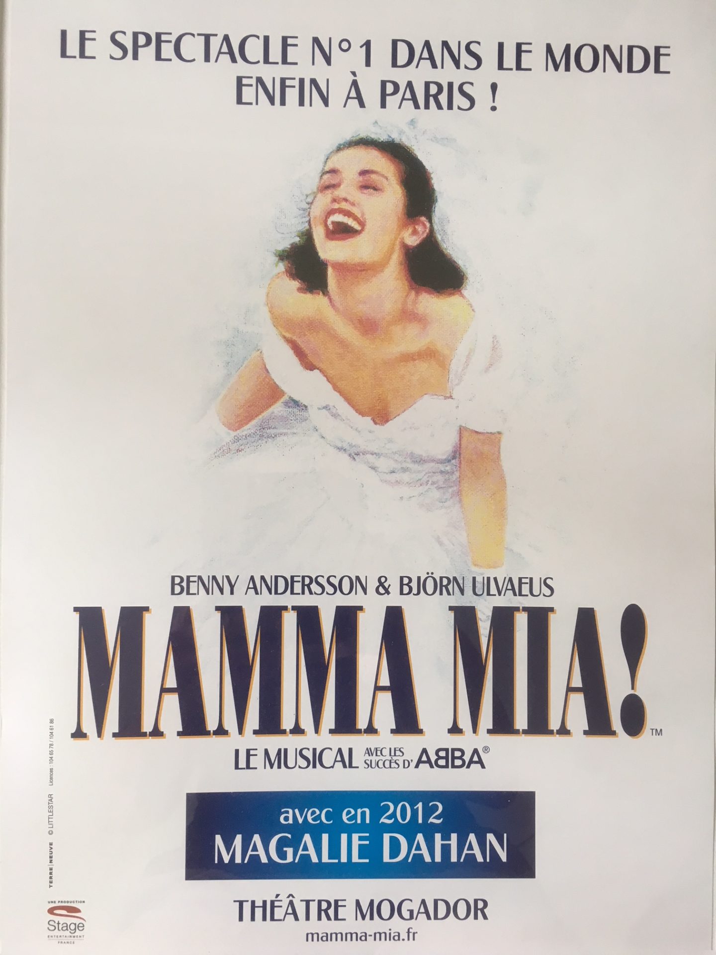 Magali Dahan in "MAMMA MIA!" | Magma Show Paris